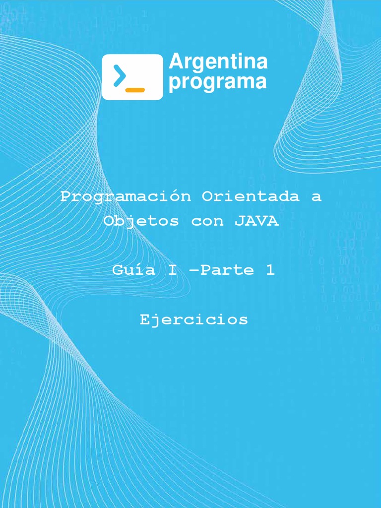 Ejercicios de POO en Java: Guía Práctica | PDF | Objeto (informática) | Programación