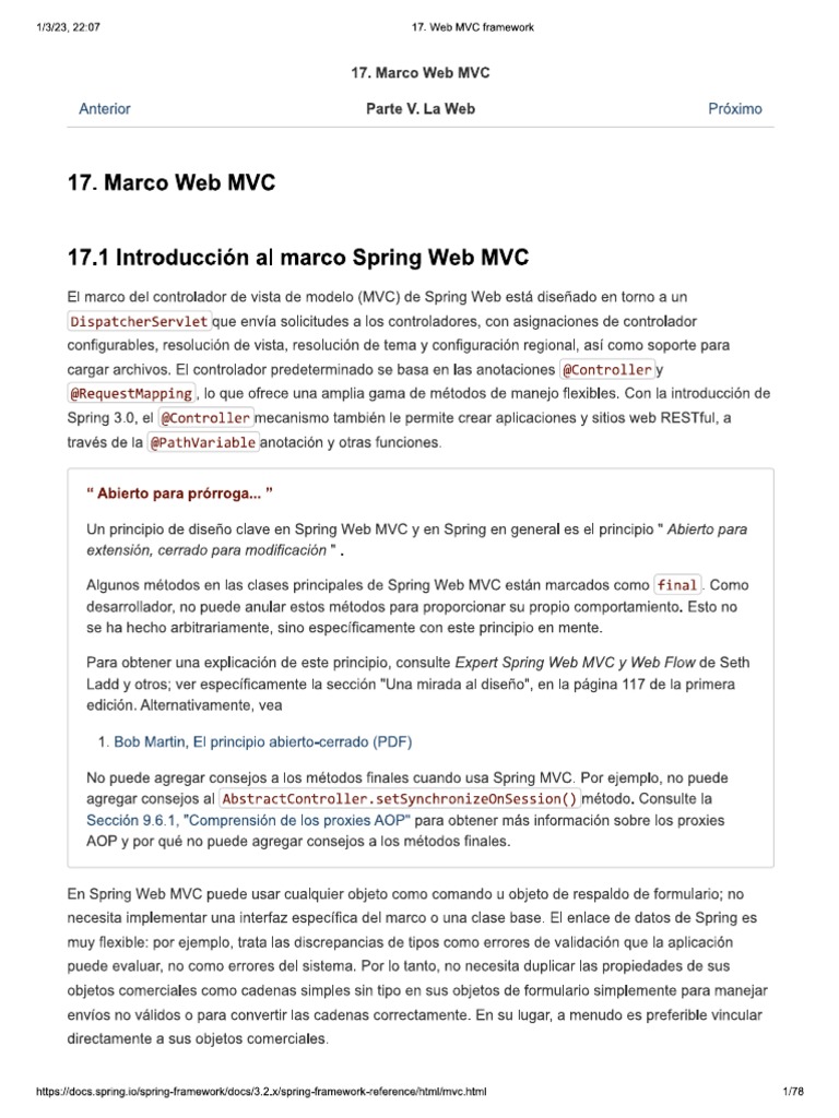 Spring MVC | PDF