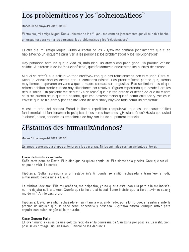 ARTICULOS-Carmen Gonzales | PDF | Amor | Las emociones