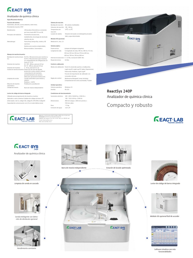 ReactLab ReactSys 240P 2 | PDF