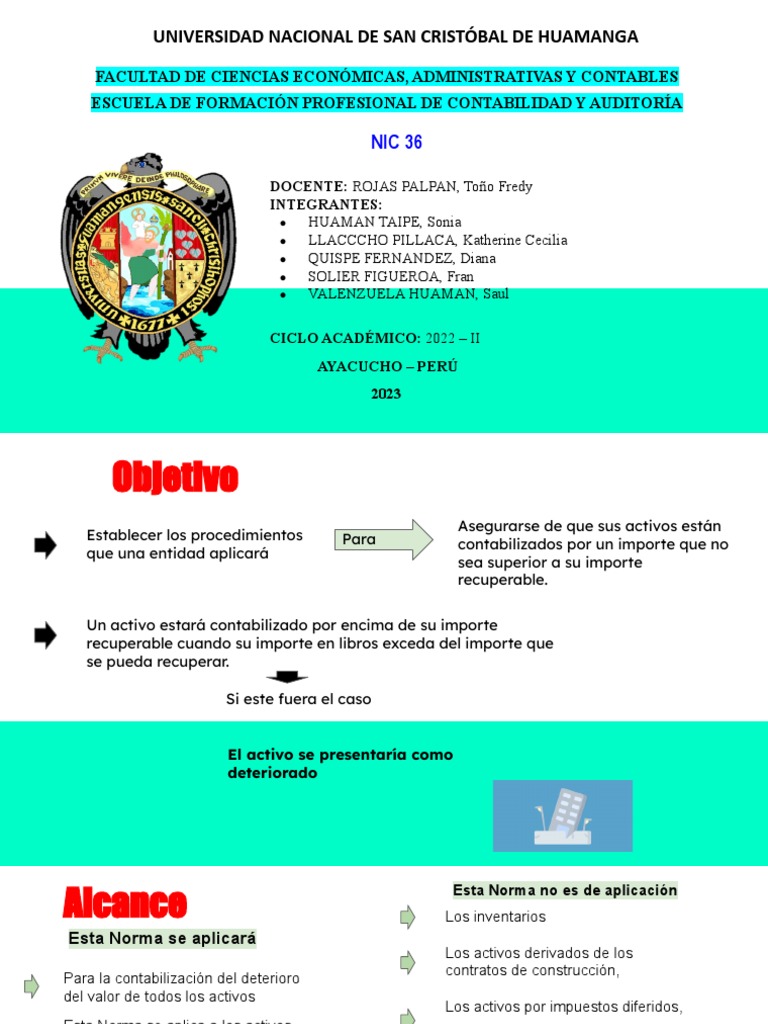 Nic 36 | Descargar gratis PDF | normas internacionales de INFORMACION ...