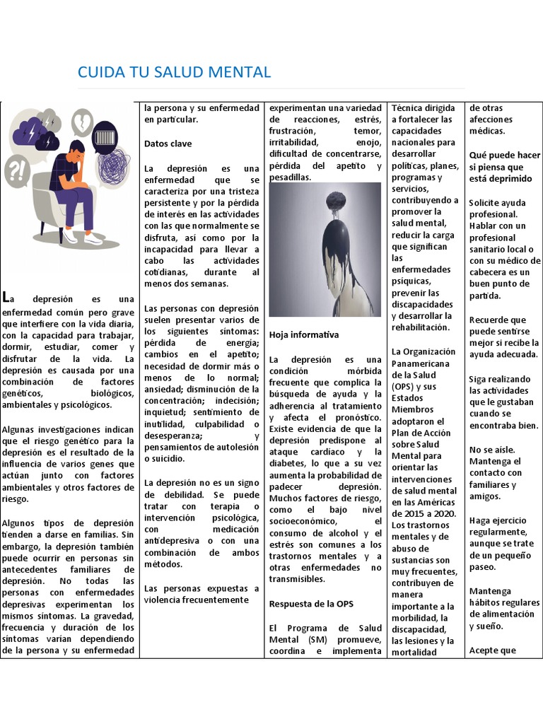 Cuida Tu Salud Mental Pdf