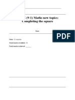Add Math 4037 P1 & P2 For MJ 2025 Candidates | PDF | Circle | Equations