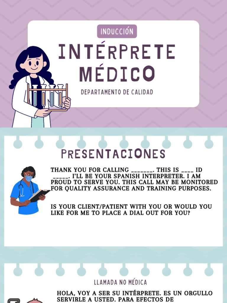 Intérprete Médico - Protocolo Updated | PDF