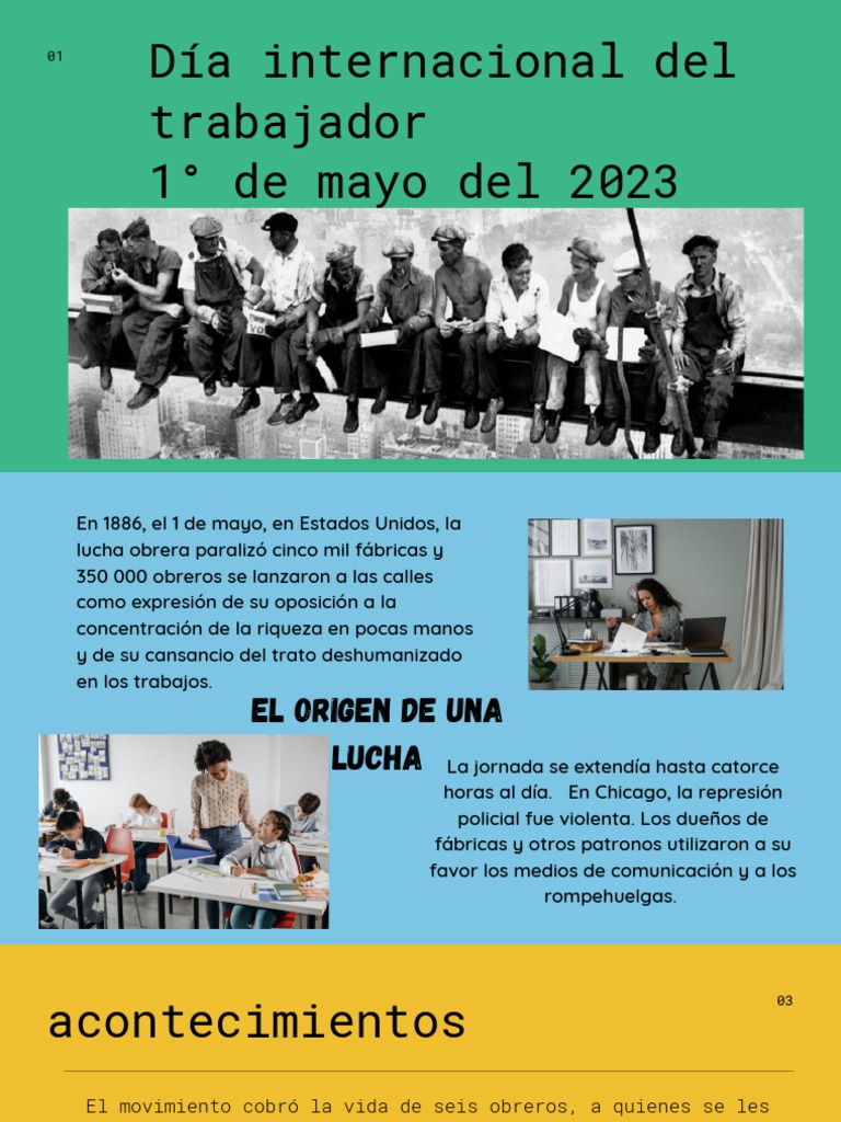 Día Internacional Del Trabajador | PDF