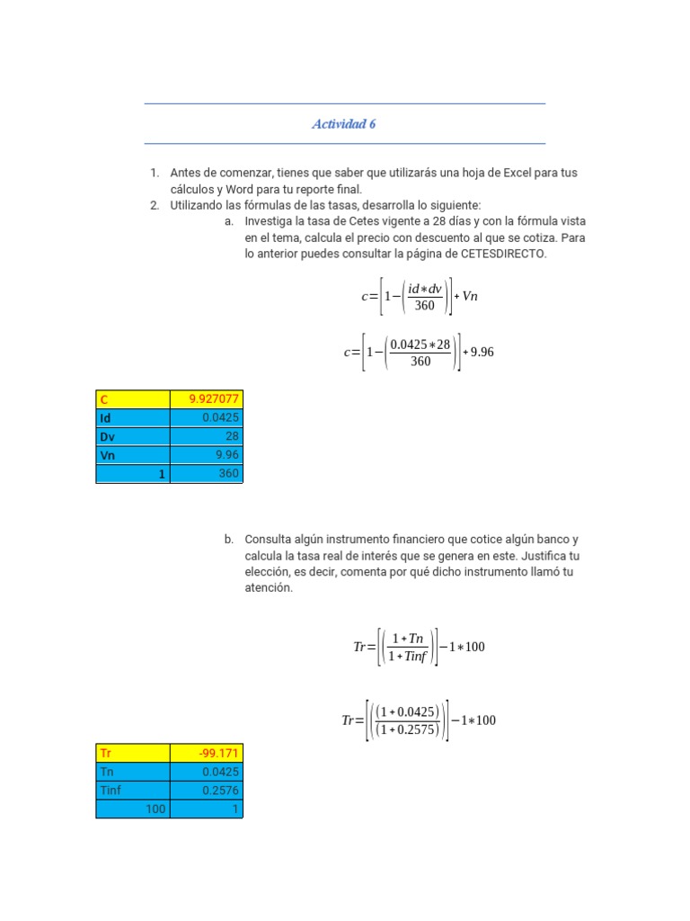 Actividad 6 Esquema de Retiro | PDF | Economias | Dinero