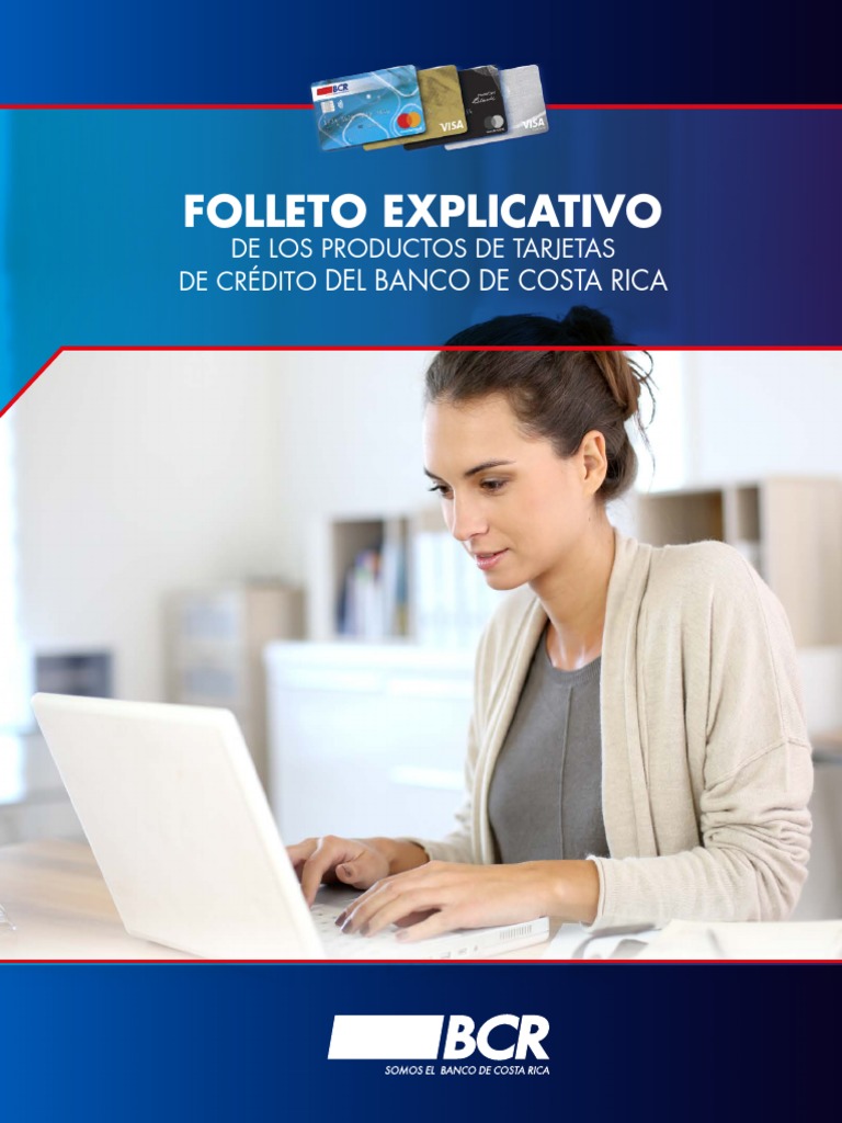 BCR Folleto+Explicativo+Tarjetas+de+crédito | PDF | Tarjeta de crédito ...