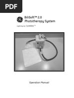 BiliSoft LED Phototherapy Manual | PDF