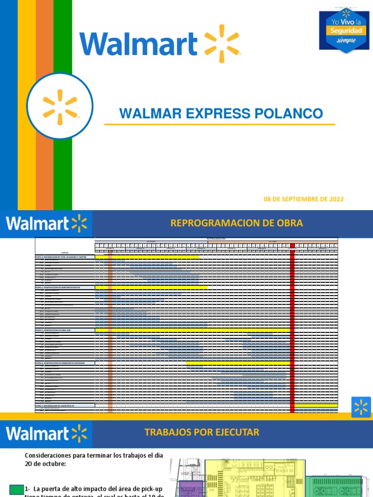 Walmar Express Polanco: 08 de Septiembre de 2022 | PDF