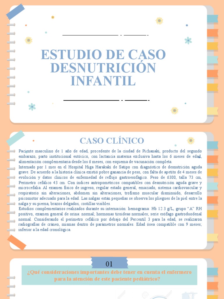 Desnutrición Infantil Pdf Dieta Desnutrición