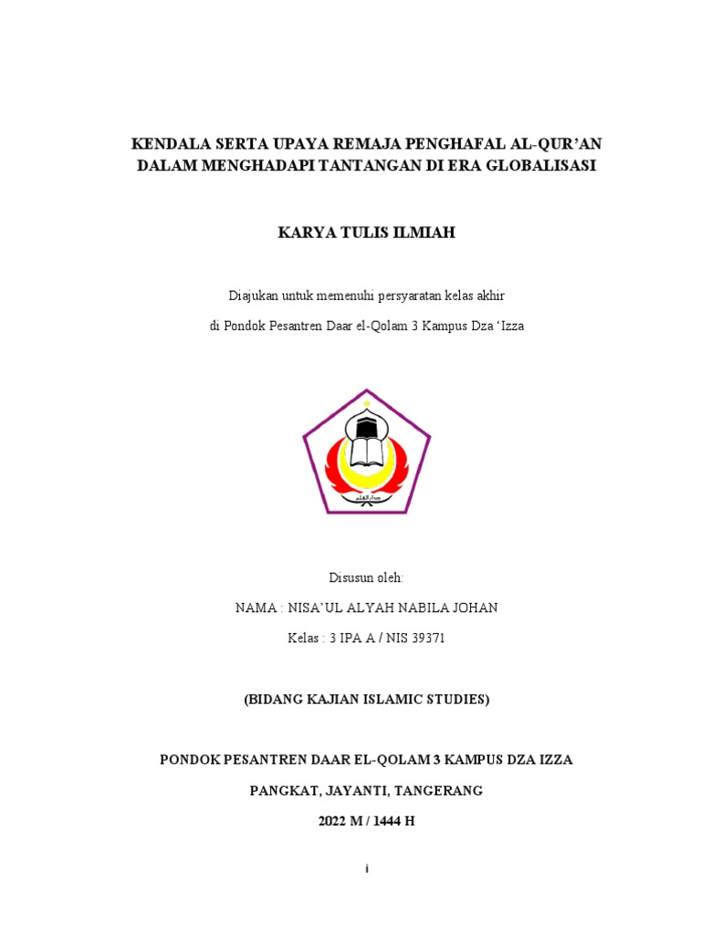 Cover Kti | PDF