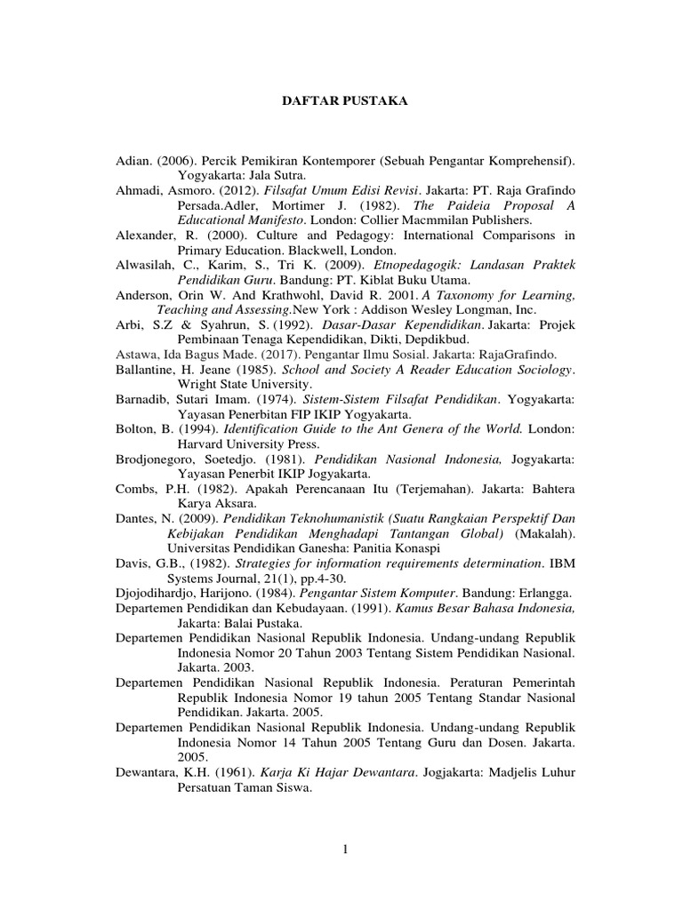 Educational Manifesto. London: Collier Macmmilan Publishers | PDF