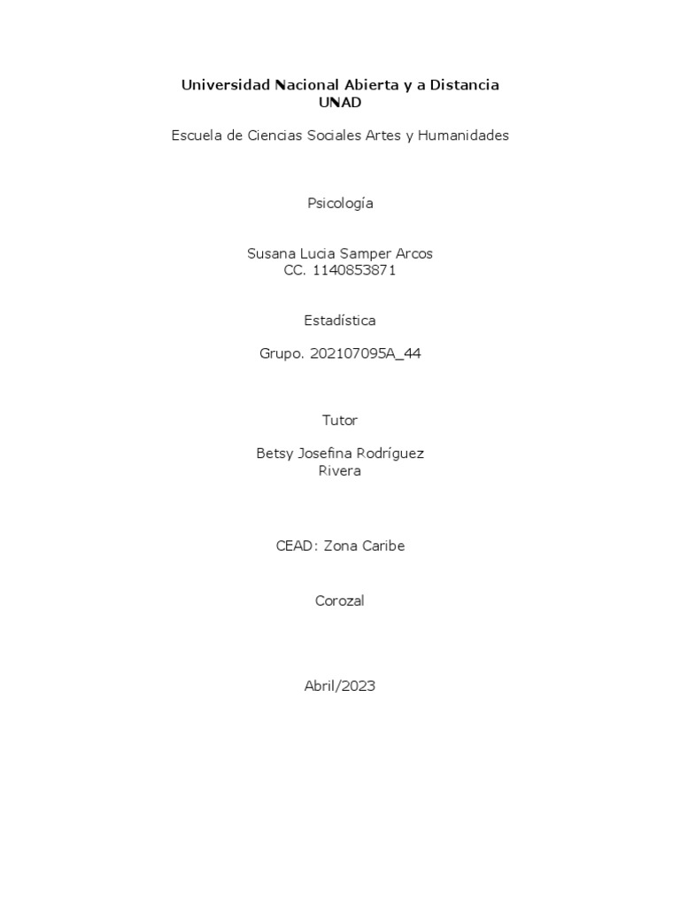 Tarea 3 Variables - Susana - Samper | PDF