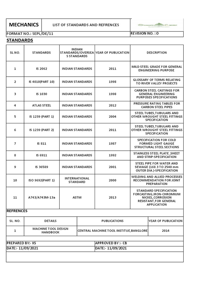 Iso Standard | PDF | Pipe (Fluid Conveyance) | Steel