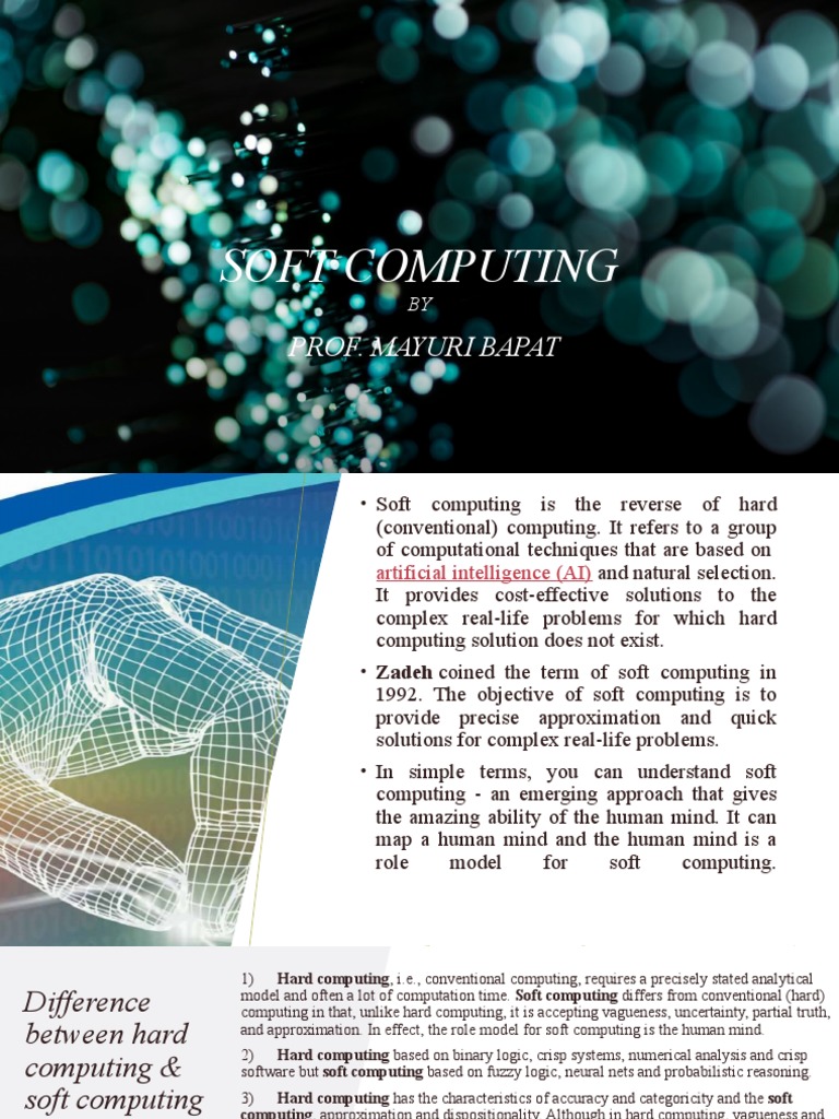 Unit1 SoftComputing | Download Free PDF | Artificial Neural Network | Fuzzy Logic