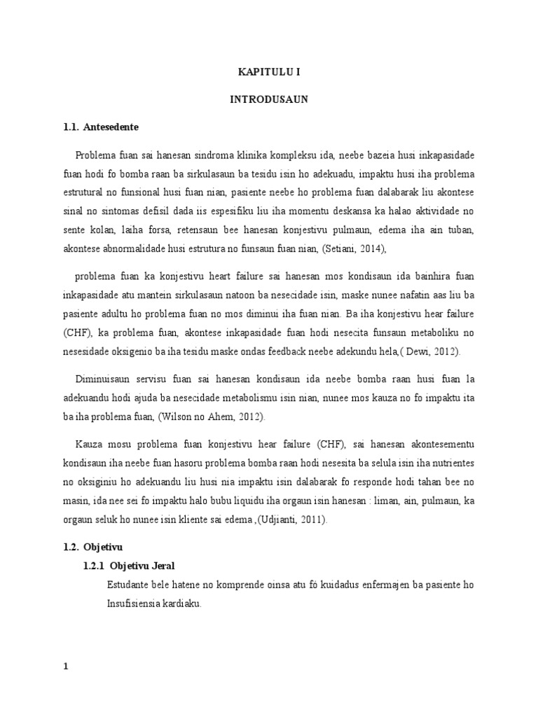 Kapitulu I Introdusaun 1.1. Antesedente | Descargar gratis PDF ...