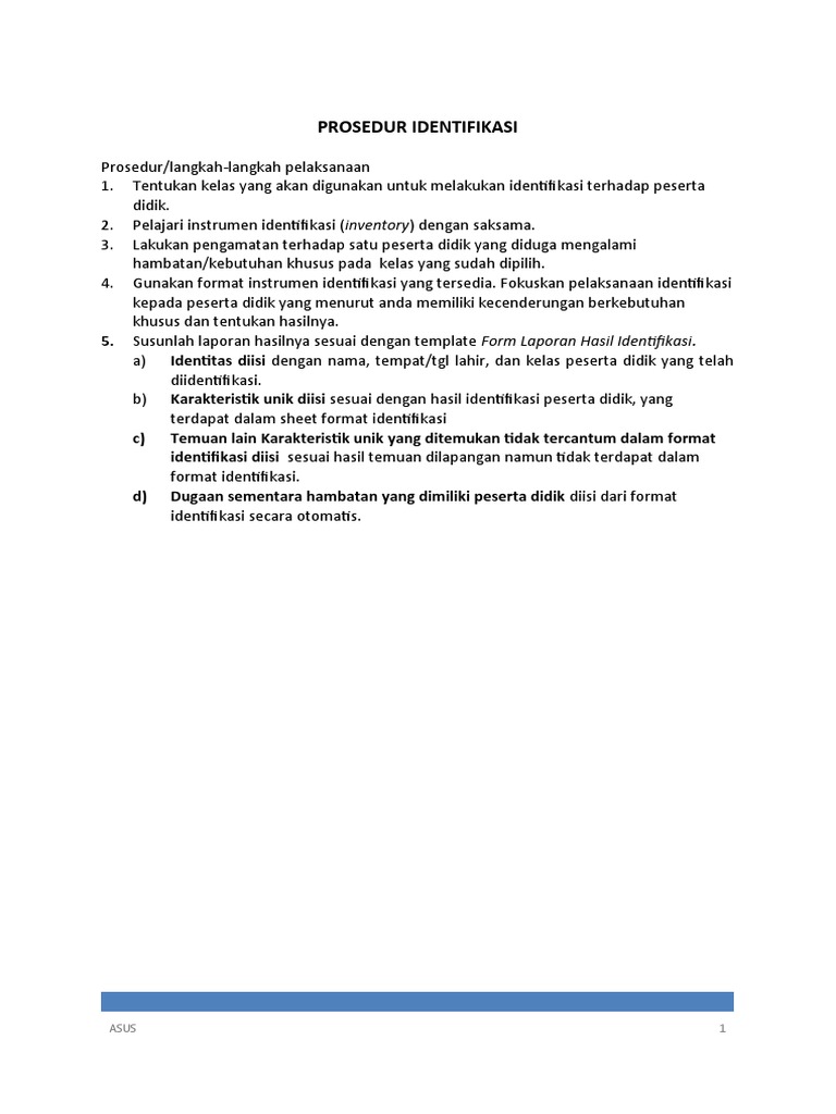 Format Identifikasi PDBK Guru Pembimbing Khusus (GPK) Tahap Penguasaan ...