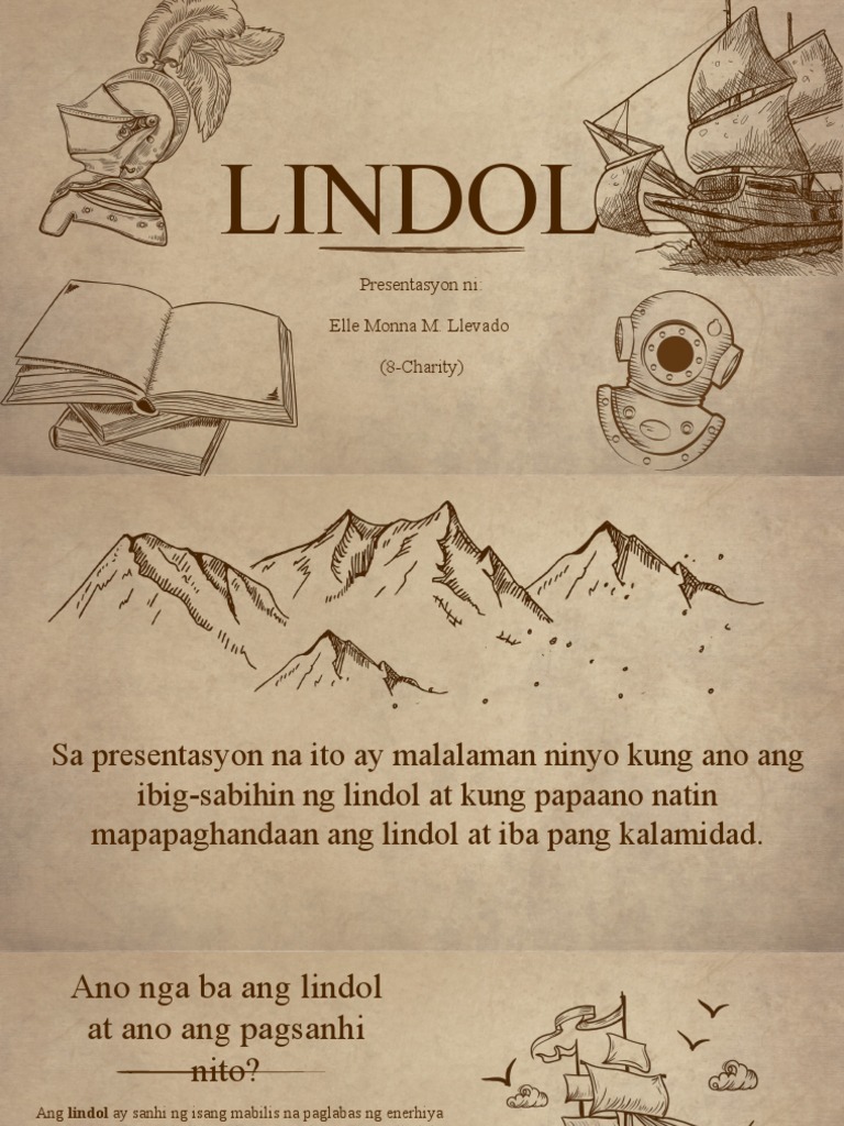 Lindol: Presentasyon Ni: Elle Monna M. Llevado (8-Charity) | PDF