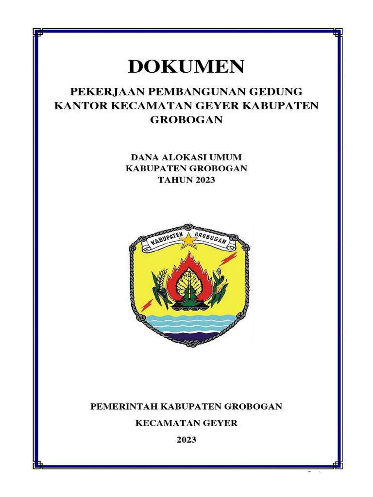 Kak Review Kecamatan Geyer Fiks.. | PDF