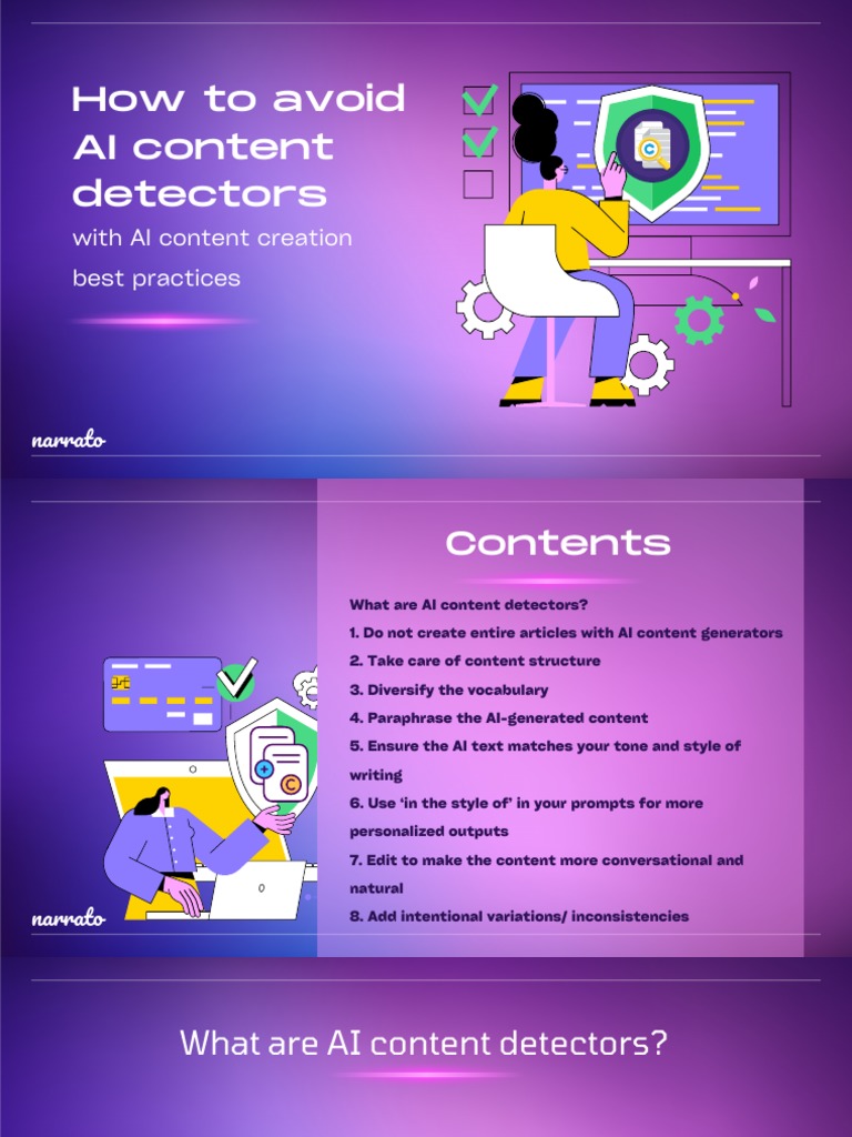What Are AI Content Detectors and How To Outsmart Them? | Download Free PDF | Artificial ...
