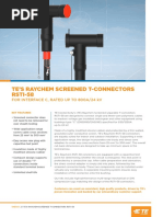 RAYCHEM RSTI Separable Connectors 24kV | PDF | Electrical Connector ...