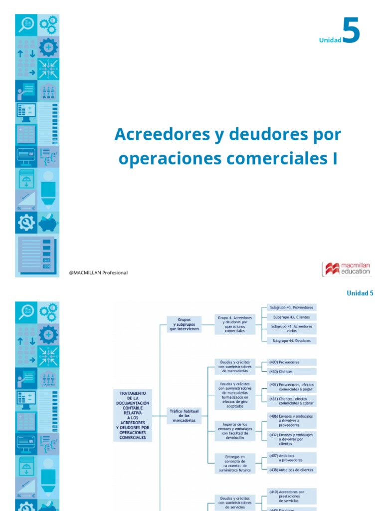Acreedores y Deudores en Contabilidad | PDF | Contabilidad | Factura