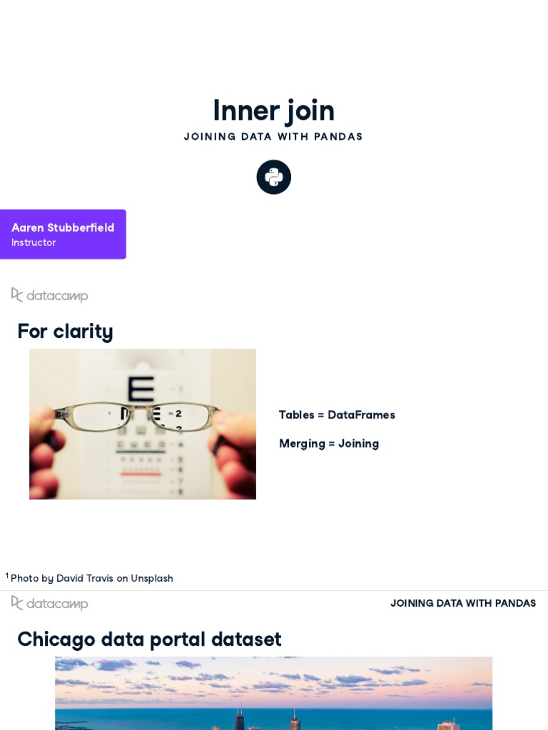 Binder-4-Join Data With Pandas | PDF