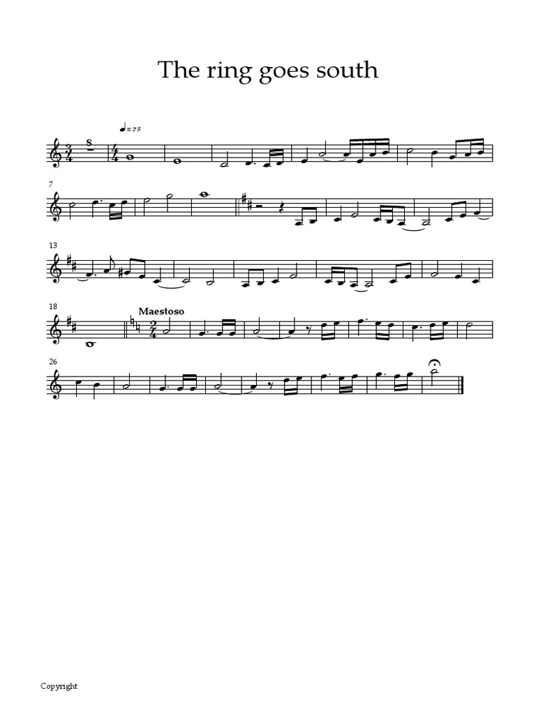 The Ring Goes South | PDF