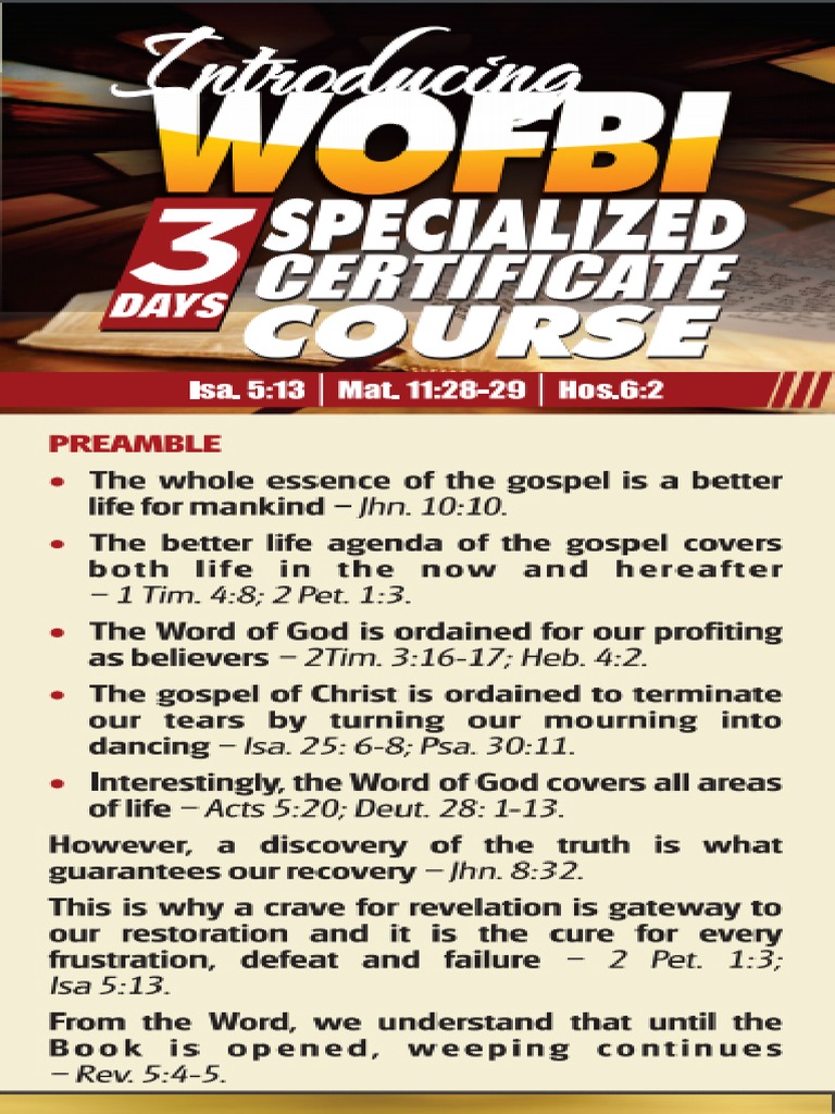 Wofbi | PDF