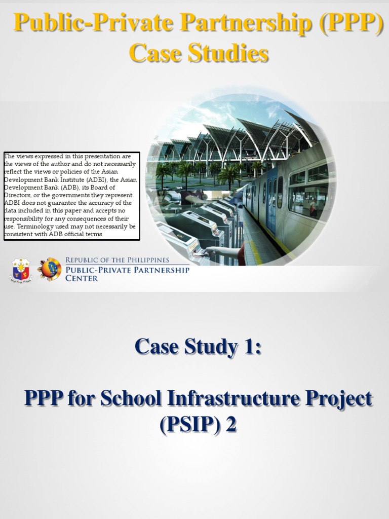 Public Private Partnership PPP Case Studies - Philippines | PDF | Smart ...