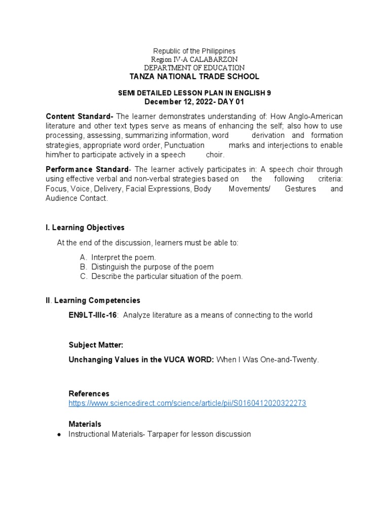 Vuca World Lesson | PDF