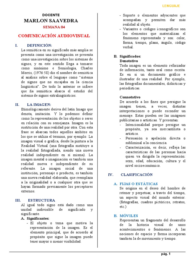 Semana 4 - La Imagen | PDF