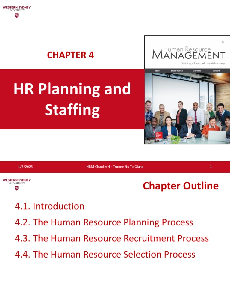HRM Chapter 4 | PDF | Recruitment | Human Resource Management