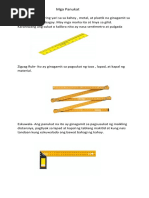 EPP 4 - Mga Kagamitan Sa Pananahi | PDF