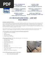 SAE 1541 Datasheet | PDF | Rolling (Metalworking) | Steel