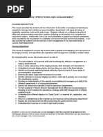 Hotel Standard Operating Procedures List | PDF | Deferral | Menu