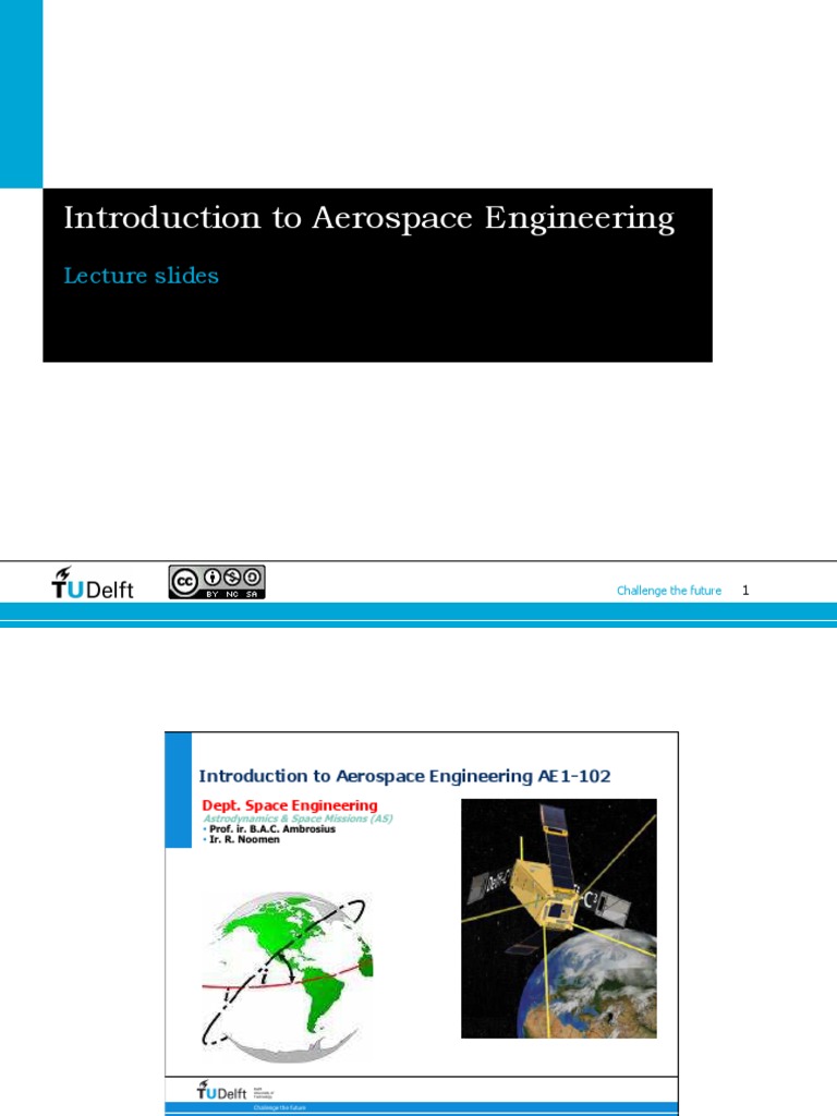 Introduction To Aerospace Engineering: Lecture Slides | Download Free PDF | Apsis | Force