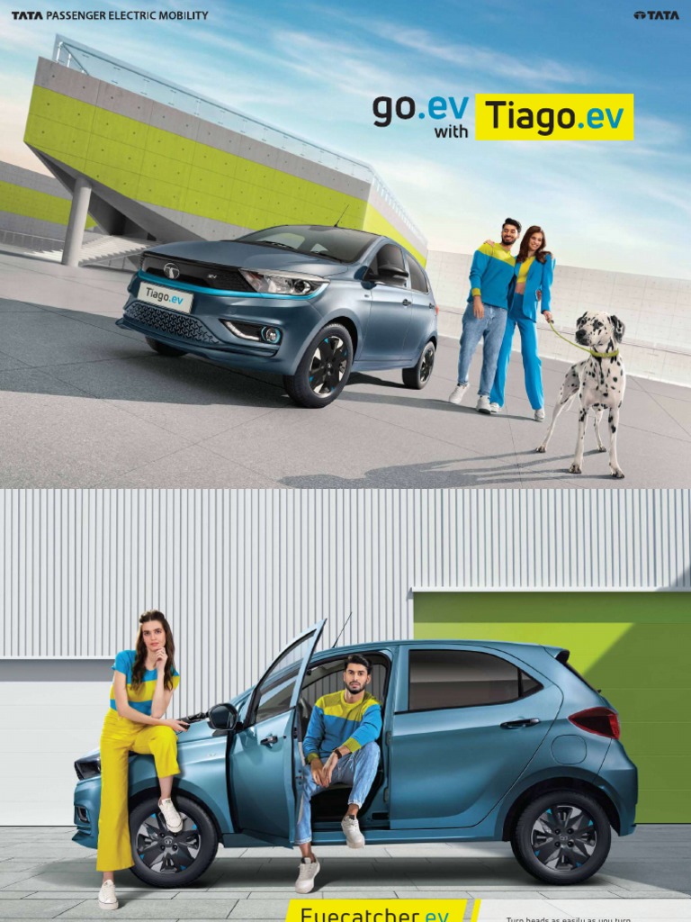 Tiago - Ev Brochure | PDF | Battery Charger | Electric Motor