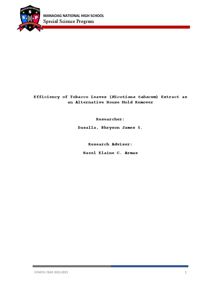 Special Science Program | PDF