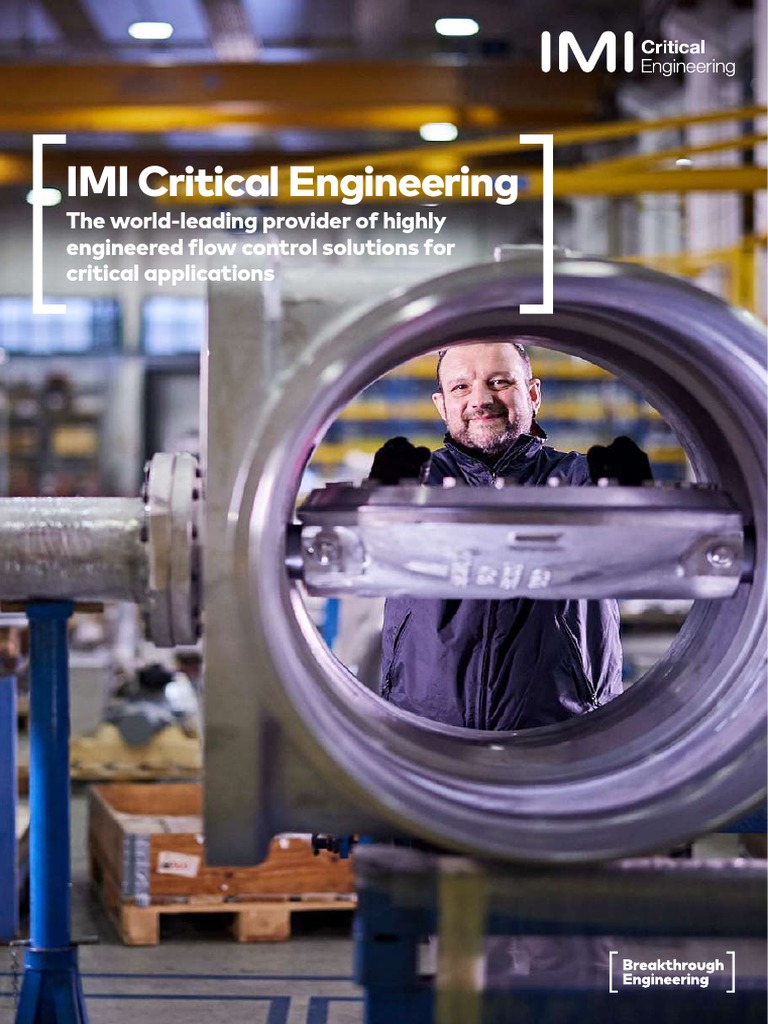 IMI Critical Engineering Brochure - Dec - 2022 | PDF | Valve | Liquefied Natural Gas