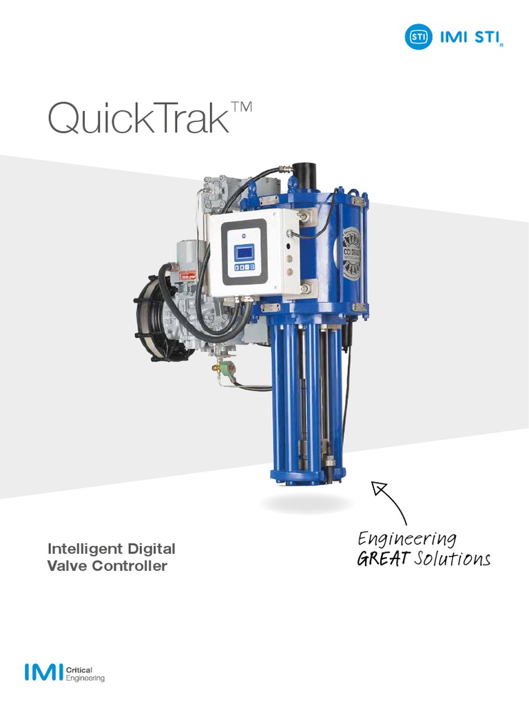 IMI STI Product QuickTrak A4 4pp AW LRES | PDF | Valve | Actuator