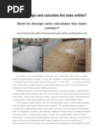 Clarifier Sizing and Design Guidelines | PDF | Water Supply | Waste ...
