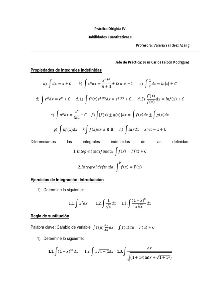 Práctica Dirigida IV | PDF