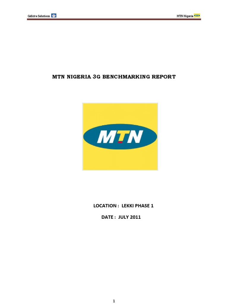 MTN Report Template - New | PDF | Short Message Service | Benchmarking