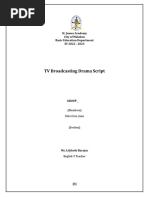 Radio Broadcasting News Script | PDF | Broadcast Journalism | Mass Media