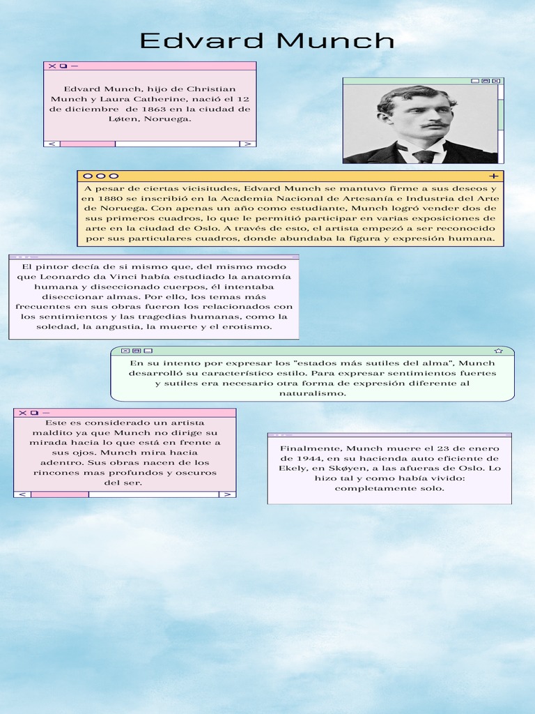 Laura Catherine Munch y Edvard Munch | PDF | Arte | Poesía