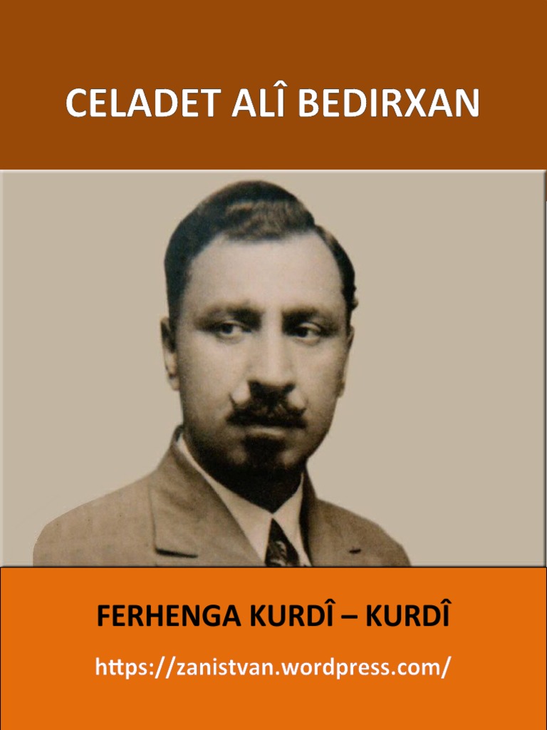 Celadet Alî Bedirxan: Ferhenga Kurdî - Kurdî | PDF