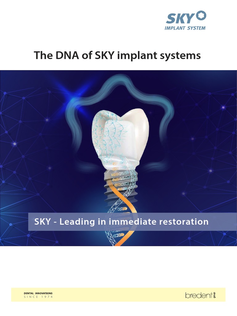 SKY Implant System - The DNA of SKY Implant Systems | PDF | Dental Implant | Titanium