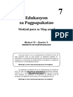 Pagtupad NG Sariling Tungkulin Bilang Mamamayan | PDF