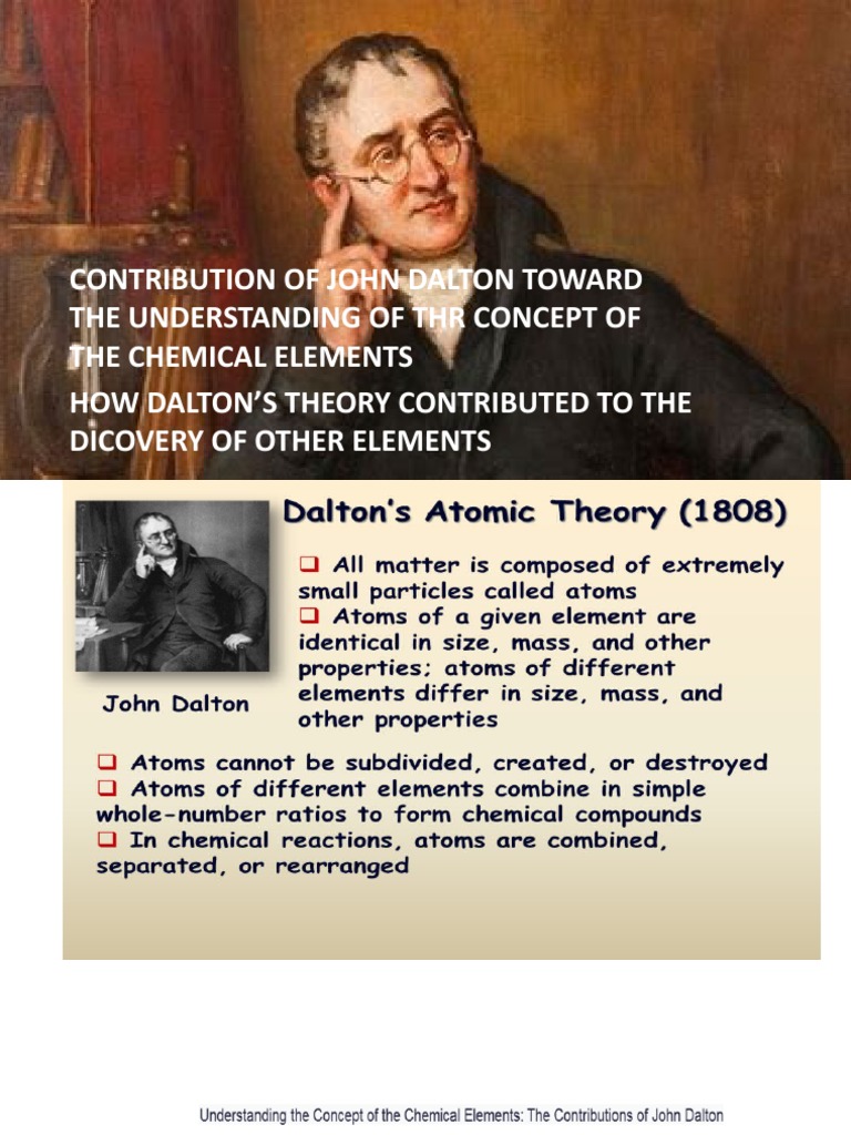 Dalton Contribution | PDF